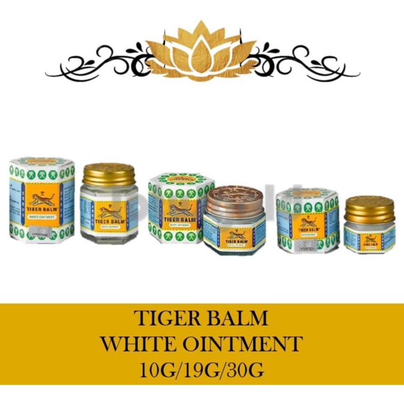 TIGER BALM WHITE OINTMENT 10G/19G/30G | Shopee Malaysia