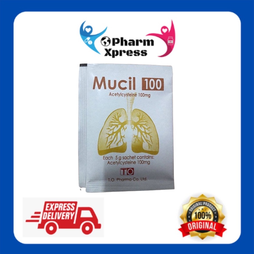Mucil 100mg 5g (1sachet) | Shopee Malaysia