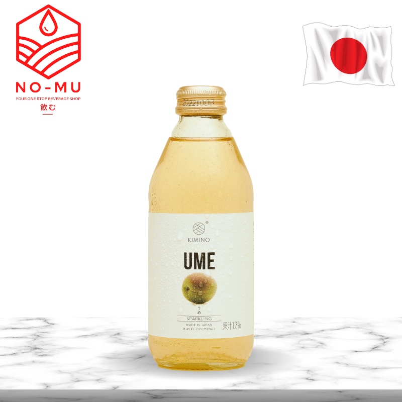 Kimino Ume Sparkling Juice (250ML) | Shopee Malaysia