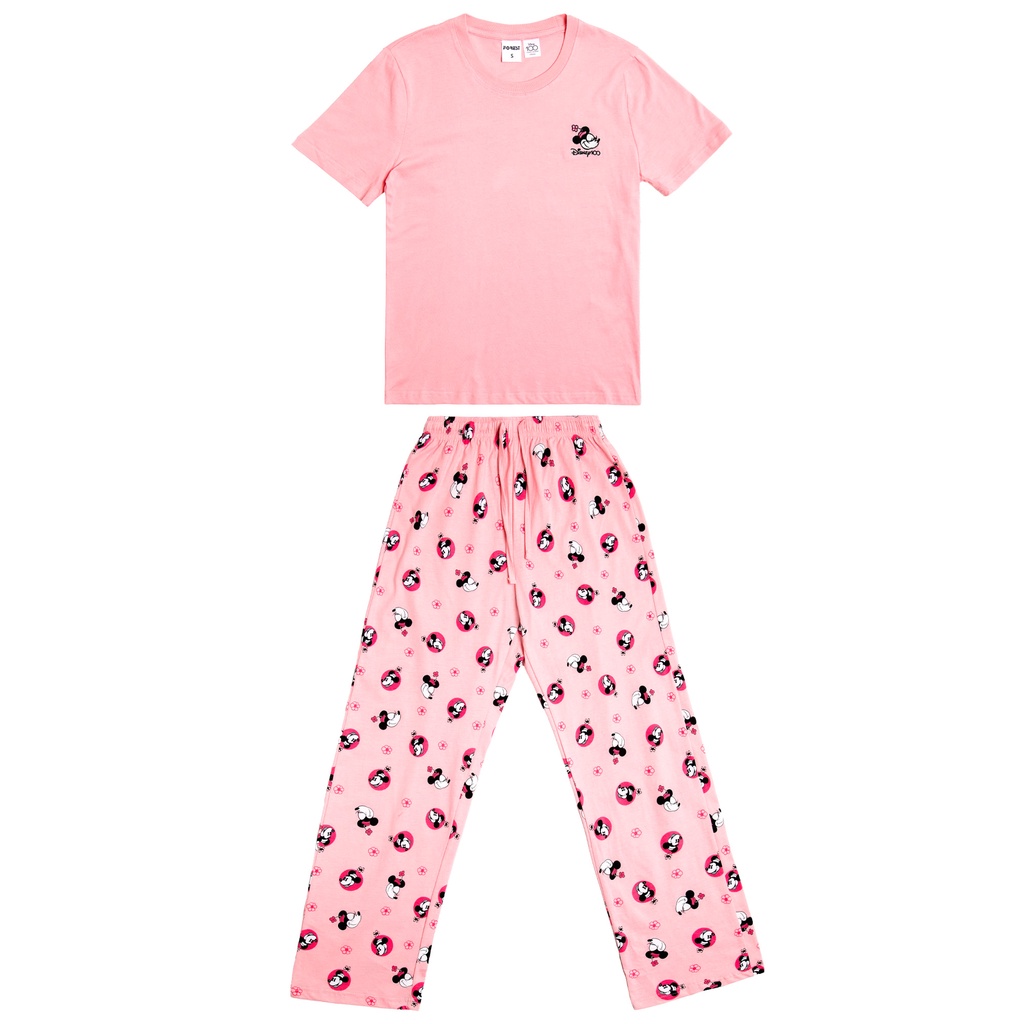 (1 Set) Forest x Disney D100 Mens / Ladies 100% Cotton Short Sleeve ...