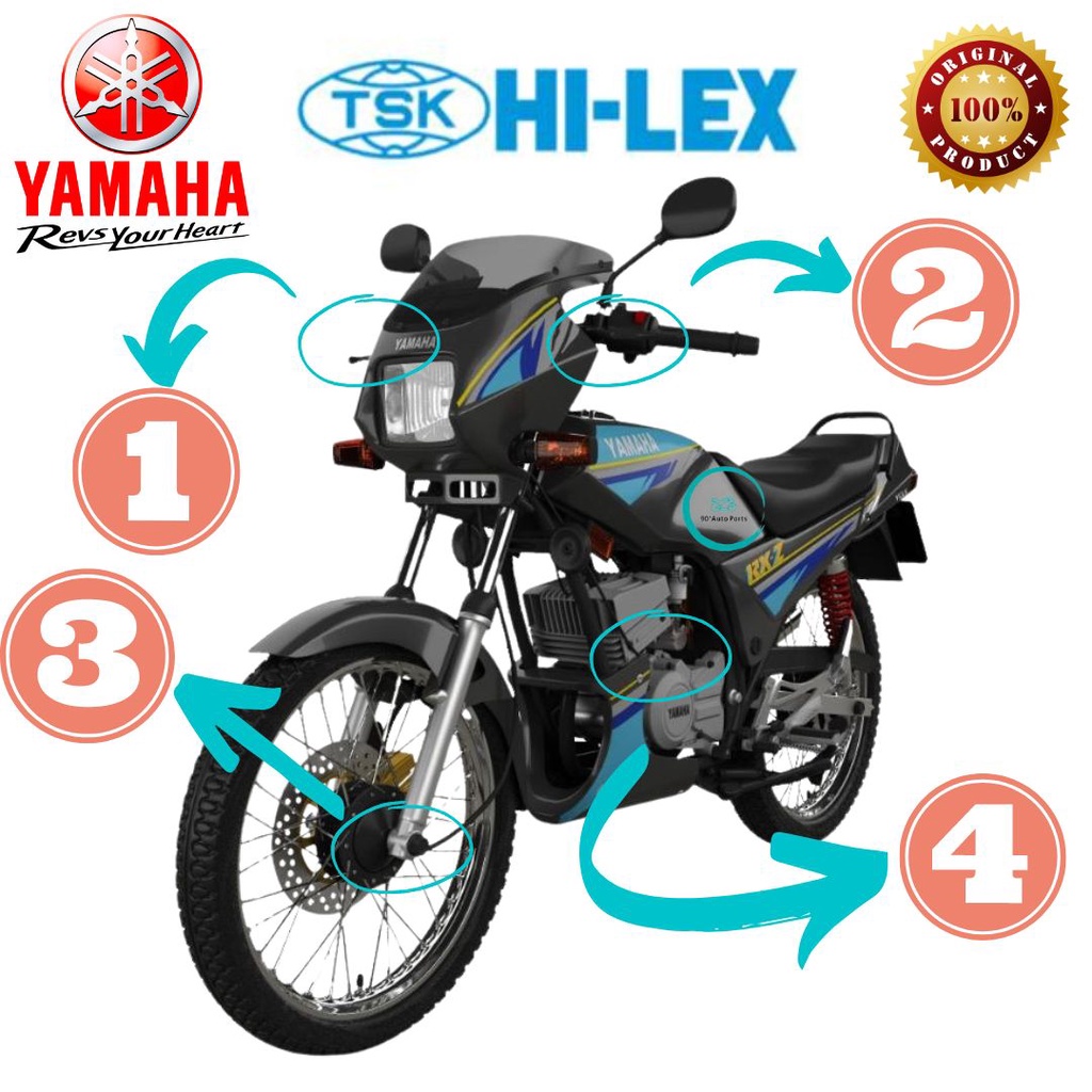 TSK CABLE THROTTLE CABLE CLUTCH CABLE METER CABLE SPEEDOMETER CABLE RPM ...