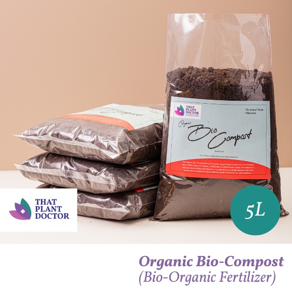 Organic Bio-Compost *Bio-Organic Fertilizer* (EFB / POME) (5L / 3.75KG ...