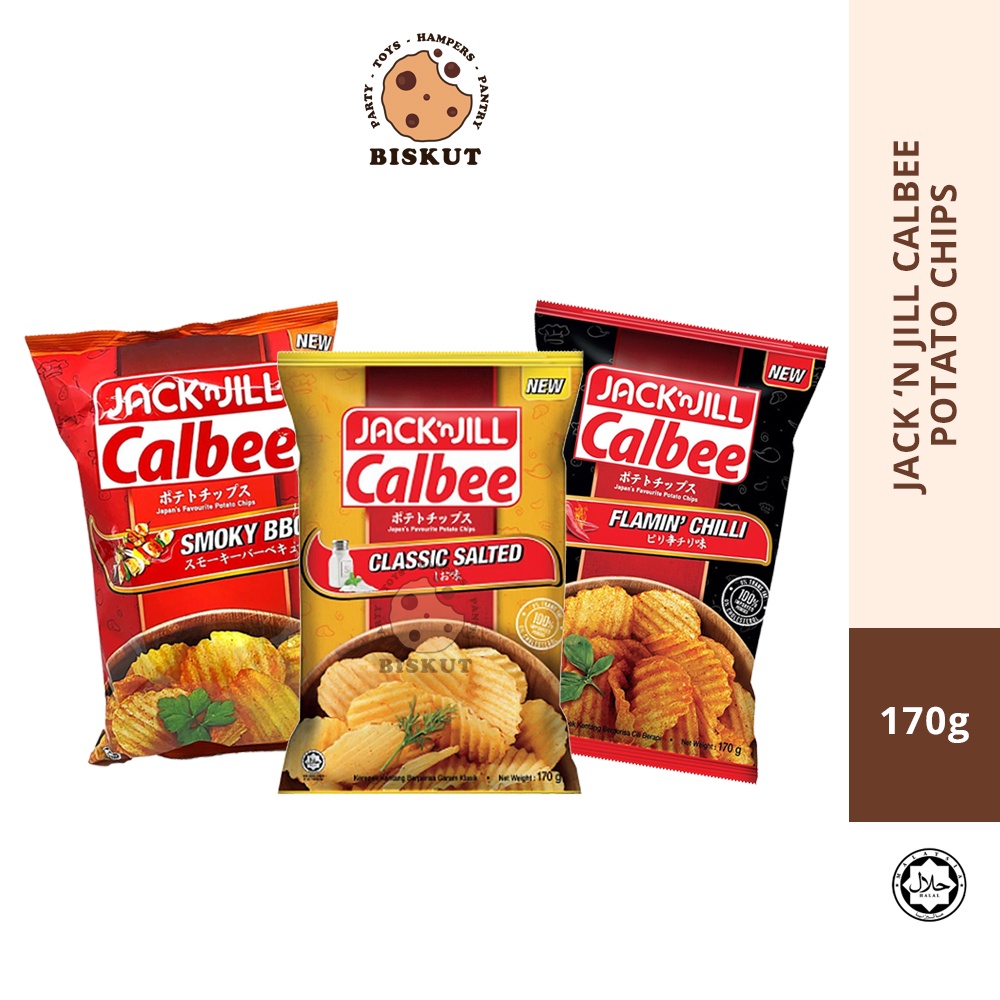 JACK & JILL CALBEE POTATO CHIPS 170G | Shopee Malaysia