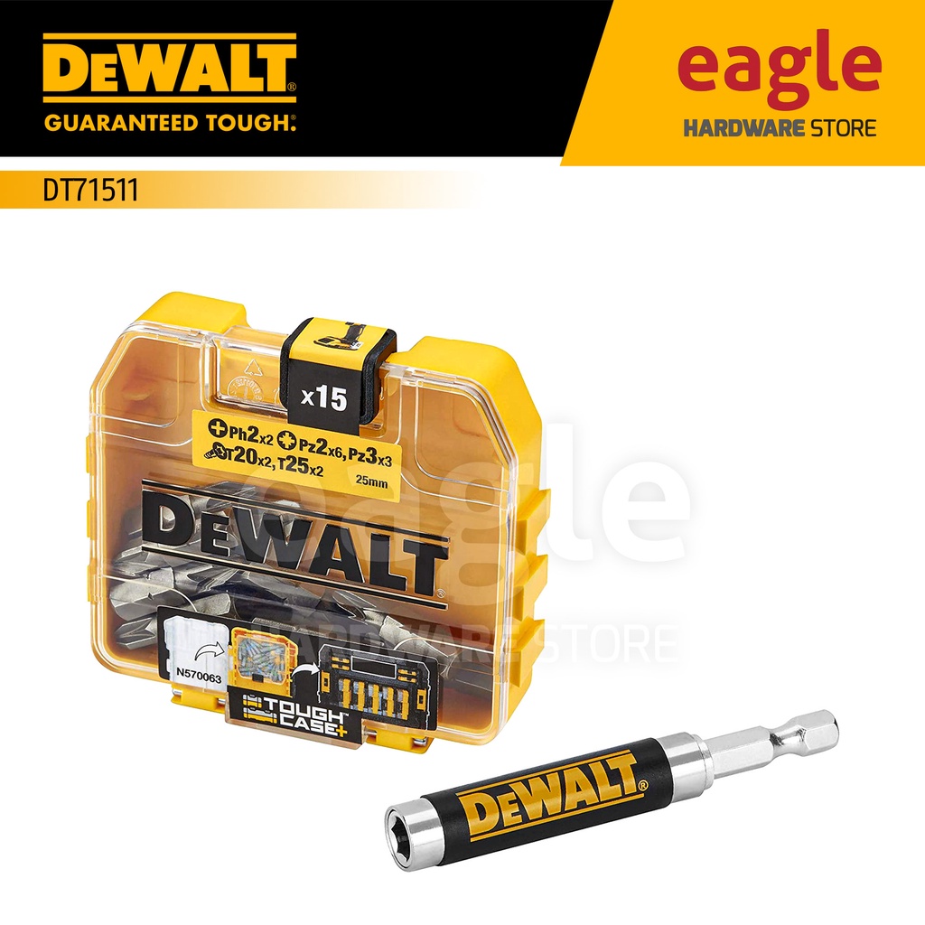 Dewalt DT71511-QZ Screw Driving Set, 16pcs ( DT71511 ) | Shopee Malaysia