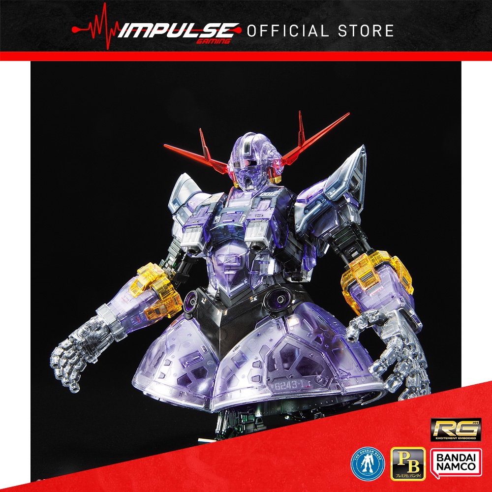 Premium Bandai RG 1/144 The Gundam Base Limited Zeong [Clear Color ...