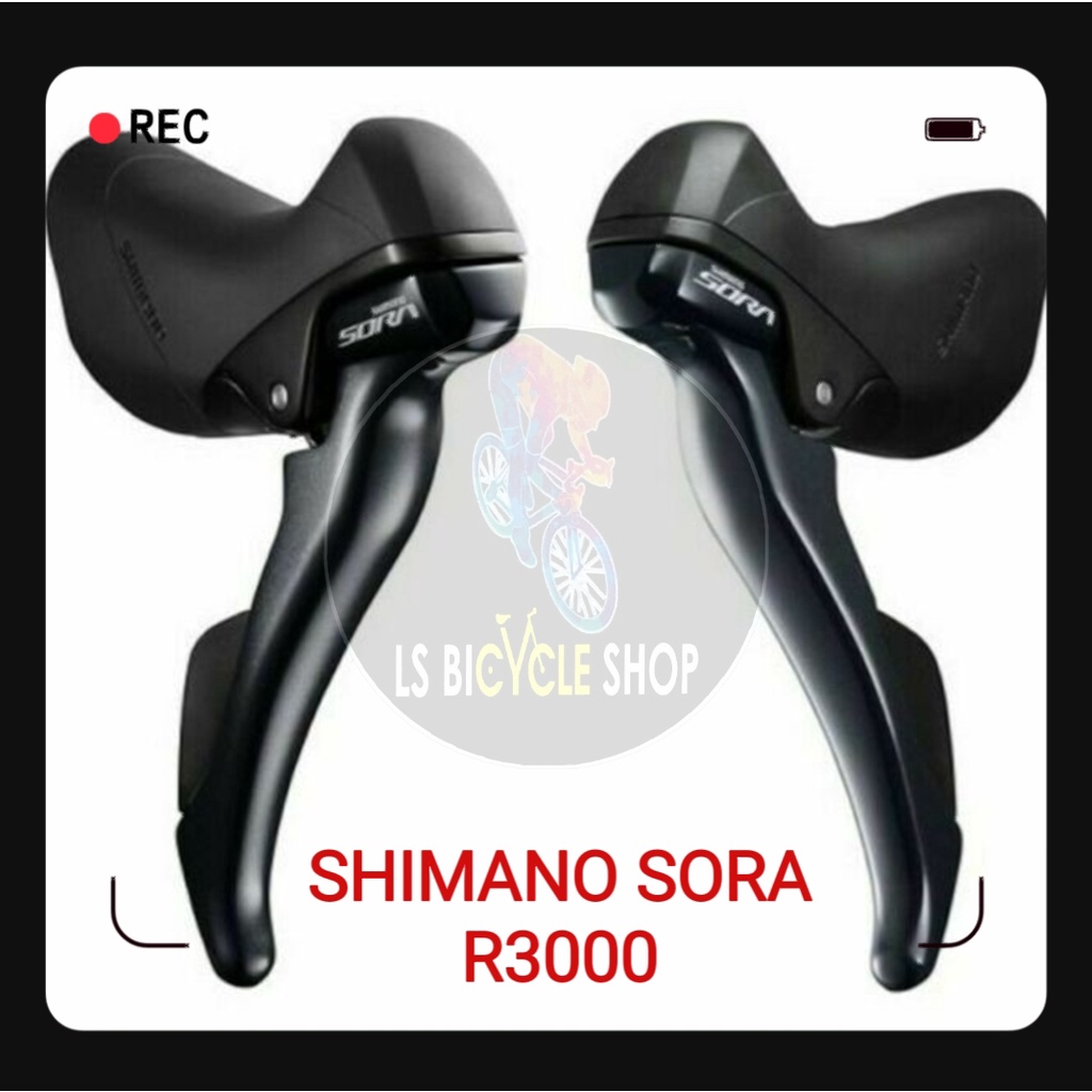 🔥Ready Stock🔥 Original Shimano Sora ST-R3000 2-/9-speed Dual Control ...