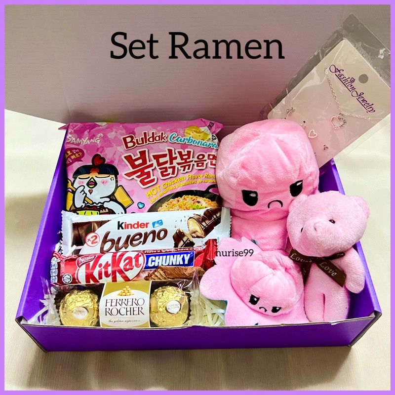 Gift box ramen surprise box ramen gift box samyang surprise box samyang ...