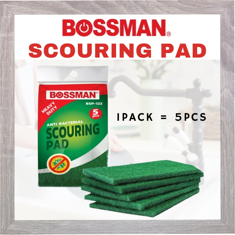 ALife BOSSMAN Scouring Pads Dapur Cuci Kitchen Cleaning Multi-Purpose ...