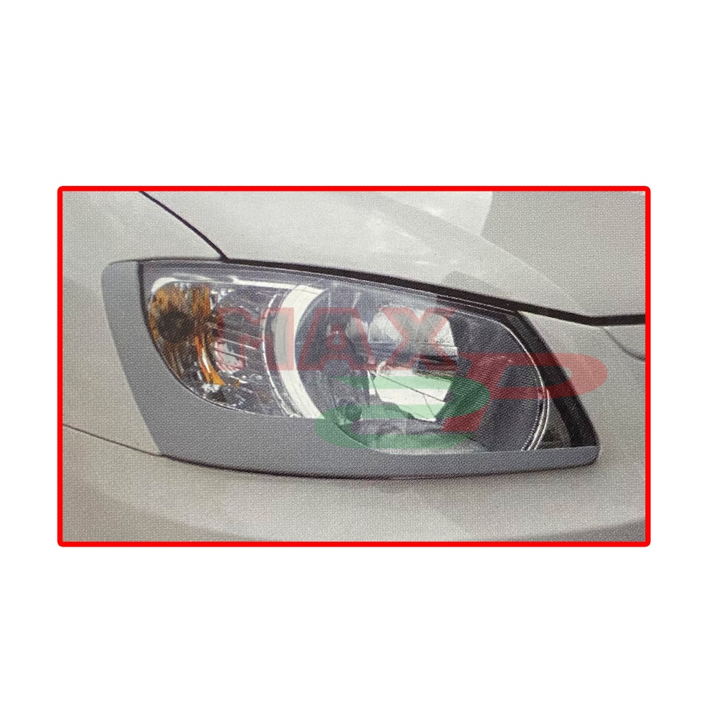 Proton Saga BLM Front Car Head Lamp Headlamp Eye Lid Eyelid Brow Cover ...