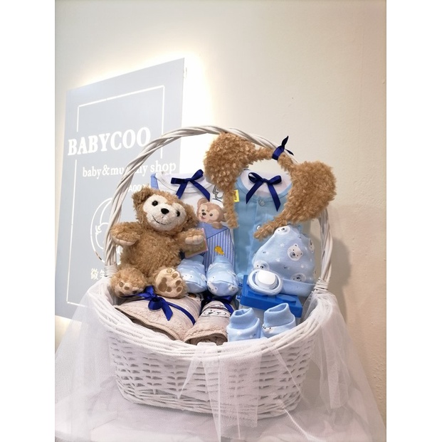 Duffy Themed Disney Baby Hampers Hamper Gift Set 宝宝满月礼篮礼盒礼物百日宴 | Shopee ...
