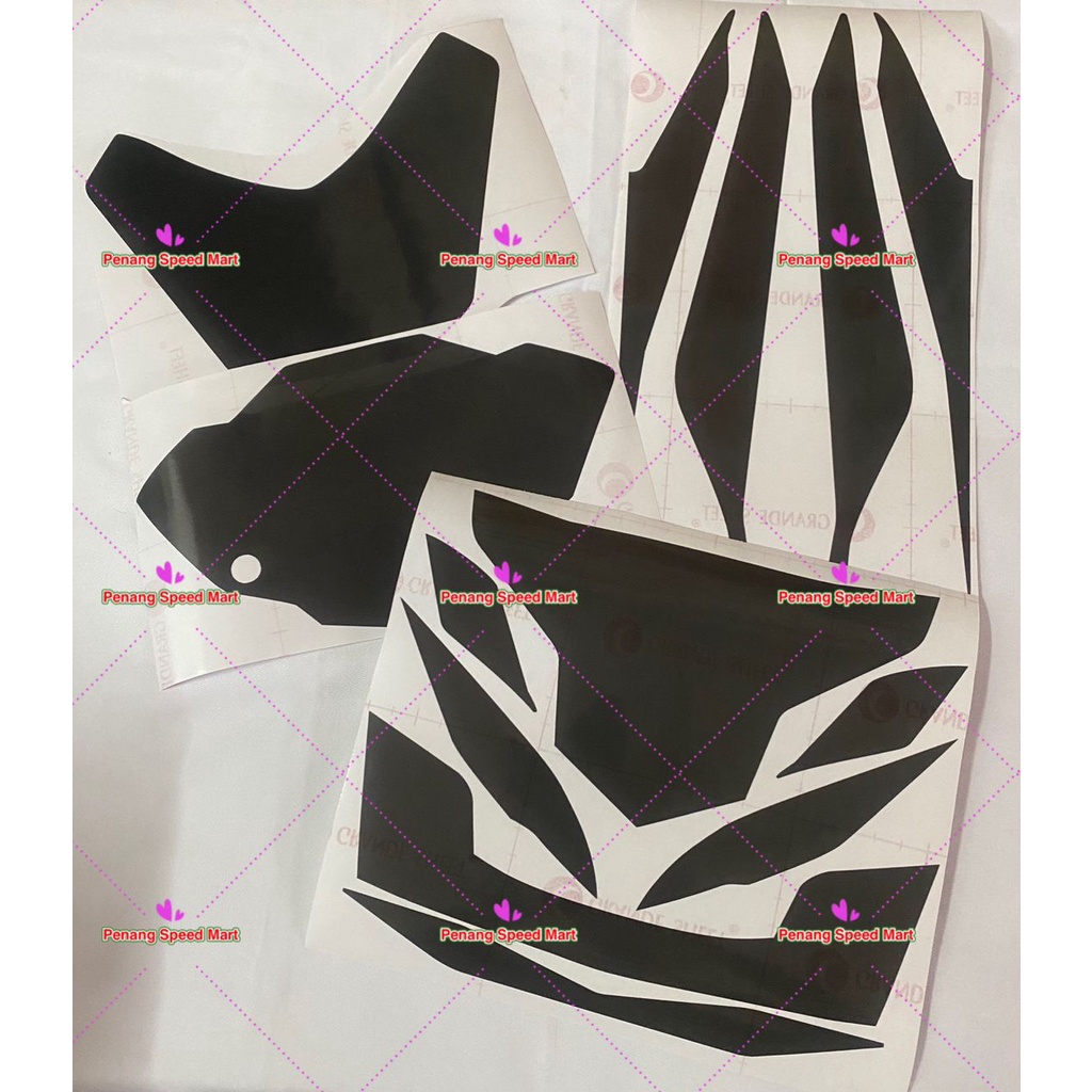 Honda RS150 V1-V2 Stiker Sticker Tinted HONDA RS-150 RS150R Light Lampu ...