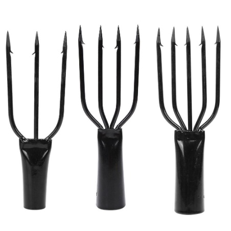 3.5mm Fish Spear Prong Barbed Stainless Steel Spears Tine Harpoon ...