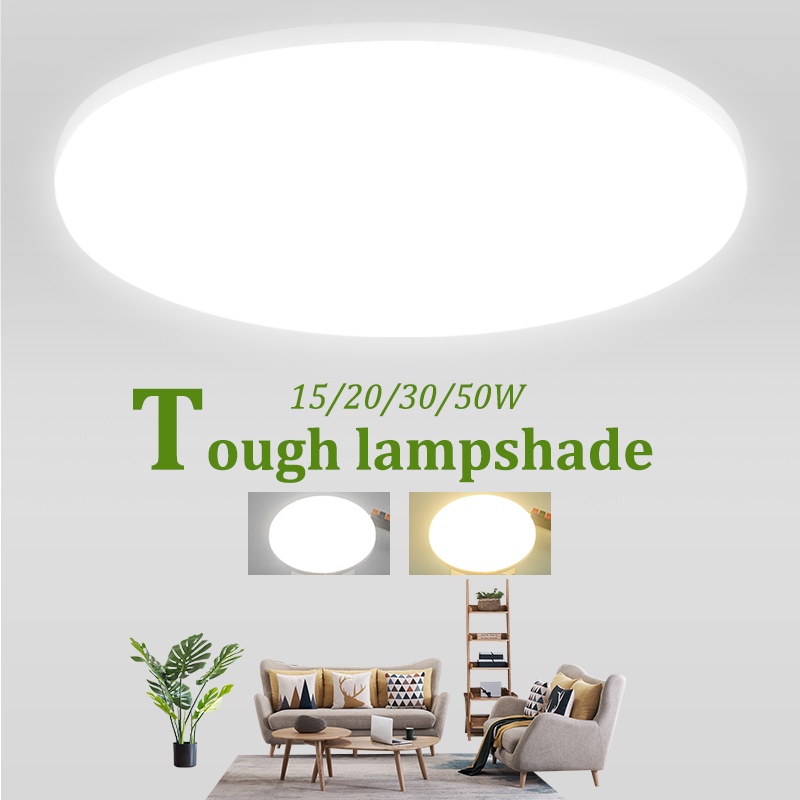 Siling Lampu Led Ceiling Lighting 15/20/30/50W Modern Bedroom Ceiling ...