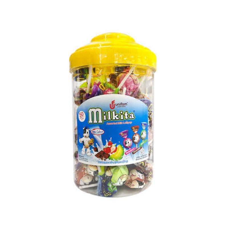 Milkita Max Lollipop Candy Jar contains 30 pcs | Shopee Malaysia