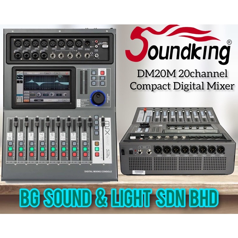 SOUNDKING DM20M 16CHANNEL Digital Mixing Console | Shopee Malaysia
