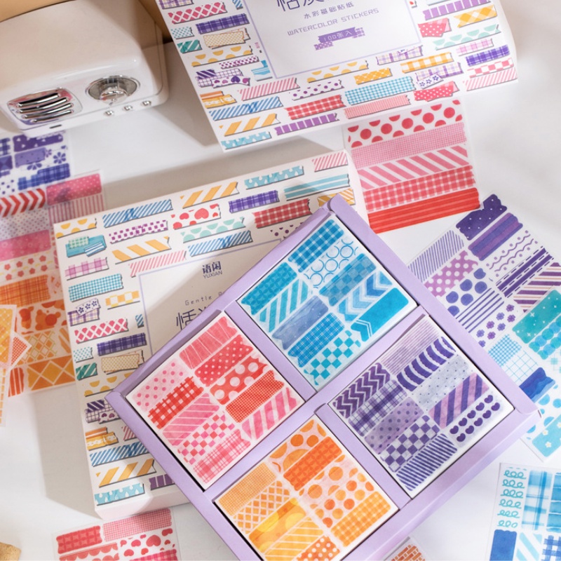Aesthetic Sticker Pack (100 pcs) | Shopee Malaysia