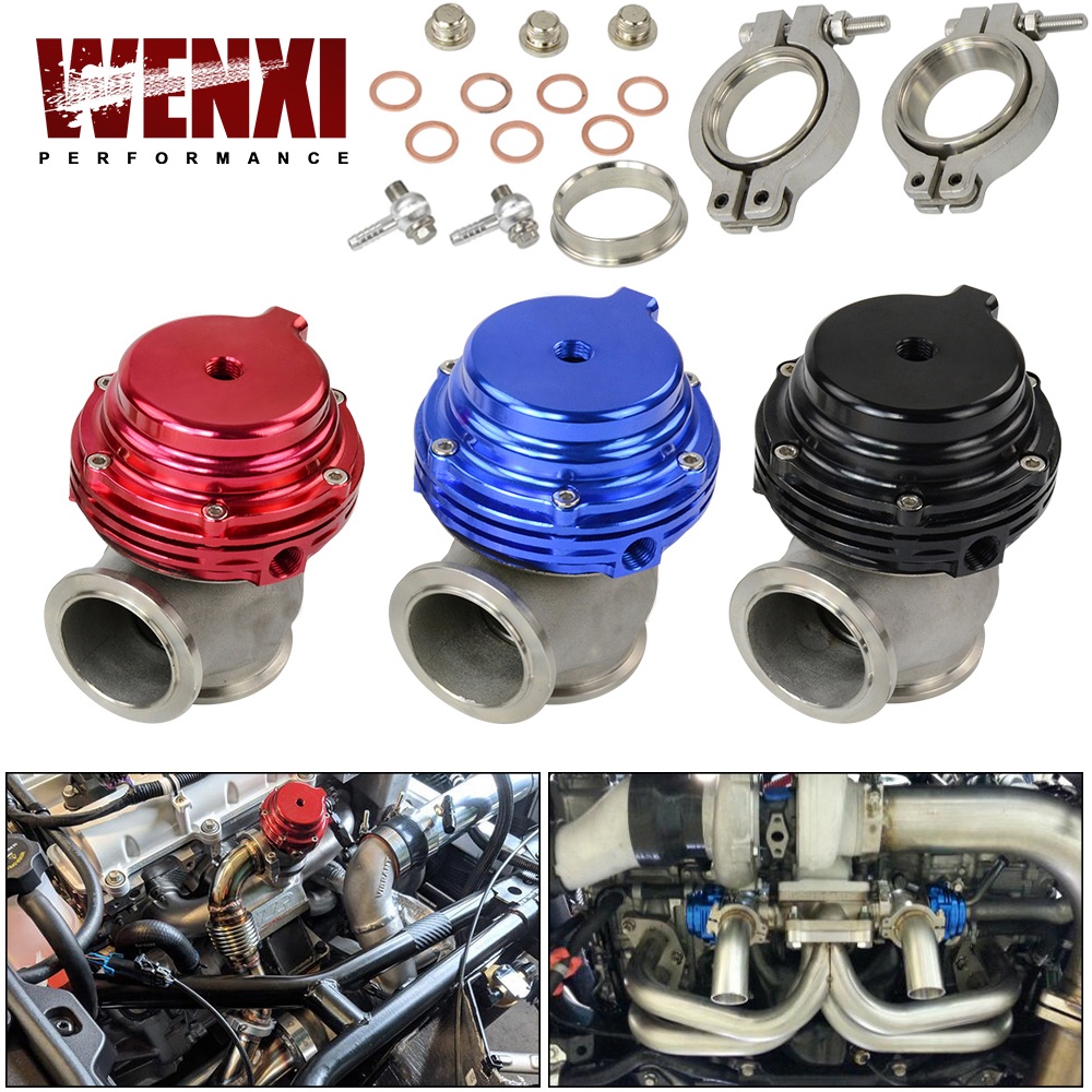 38mm External Wastegate V-Band Flanged Turbo Waste Gate For Supercharge ...