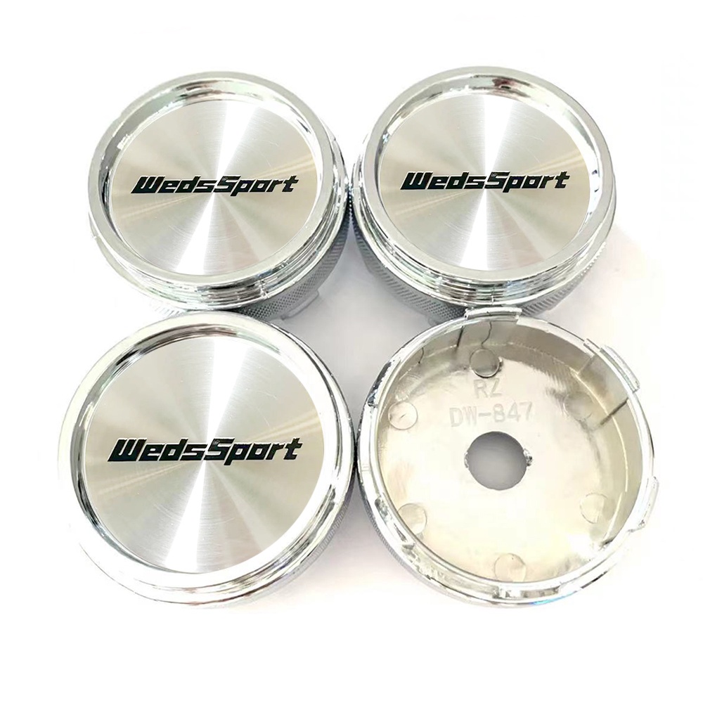 4PC 66MM WEDSSPORT wheel cap car racing wheel center hub cap 62mm clip ...