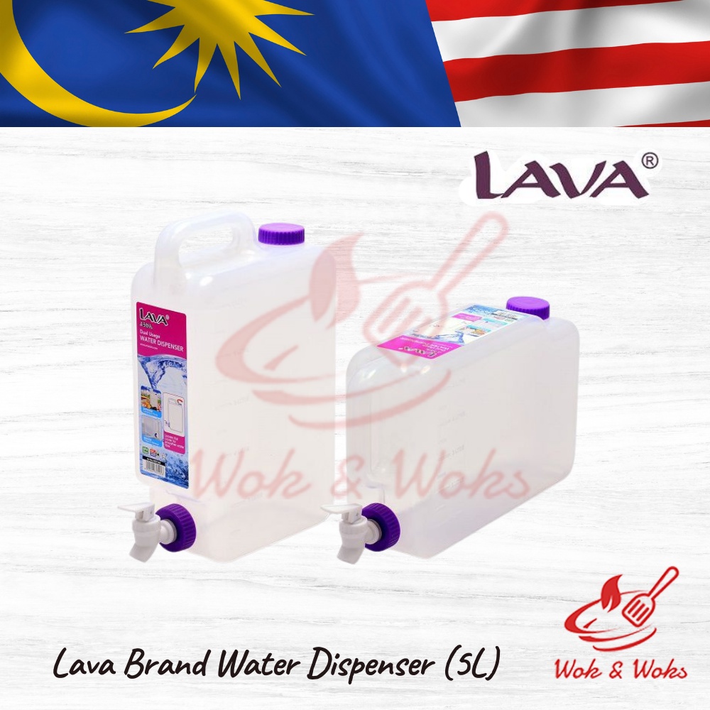 Lava Brand Water Dispenser / Dispenser Air Jenama Lava (5L) | Shopee ...