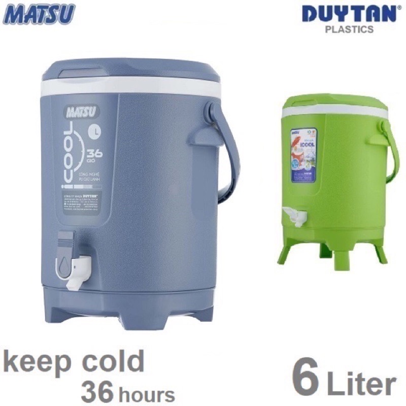 Mk.wares Duytan Icool Cooler Water Container 6Ltr/Water Dispenser/Jug ...