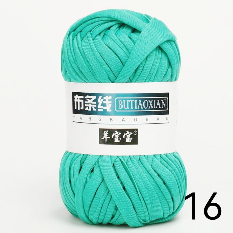 Benang Kait Crochet Knitting Yarn Benang T-Shirt YarnComposition ~ 100 ...