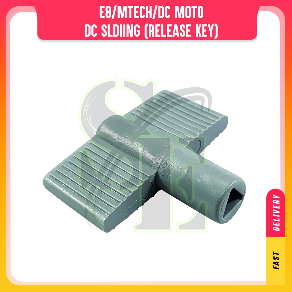 Autogate Spare Part Dc Sliding Motor Release Key Triangle Compatible