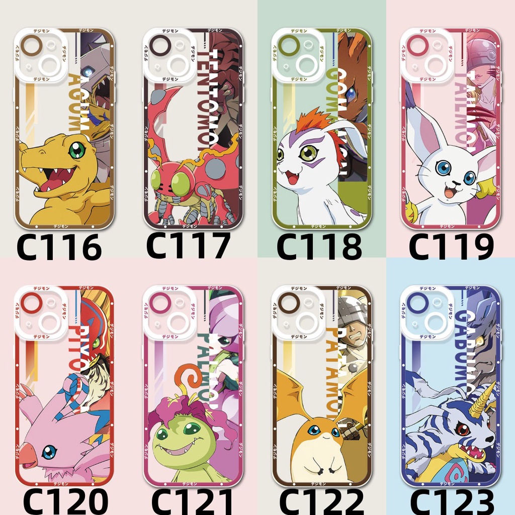 Angel Eyes transparent printed phone case, cartoon design,Digimon ...