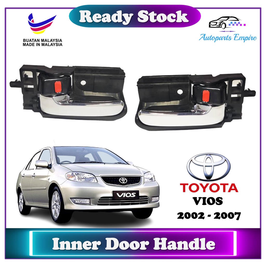 Toyota Vios 】 Inner Door Handle / Pemegang / Interior Lock ( 2003 ...