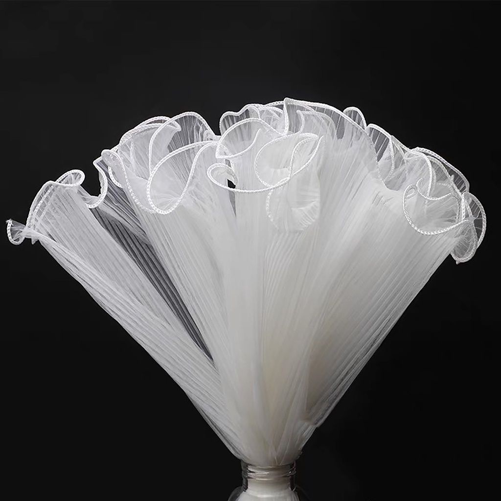 [Ready Stock]KOREA YARN WAVE LACE MESH Flower Wrapping Paper/Flower ...