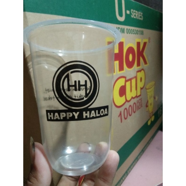 Hok Cup Screen Printing 16 & 14 oz contains 500 cups | Shopee Malaysia