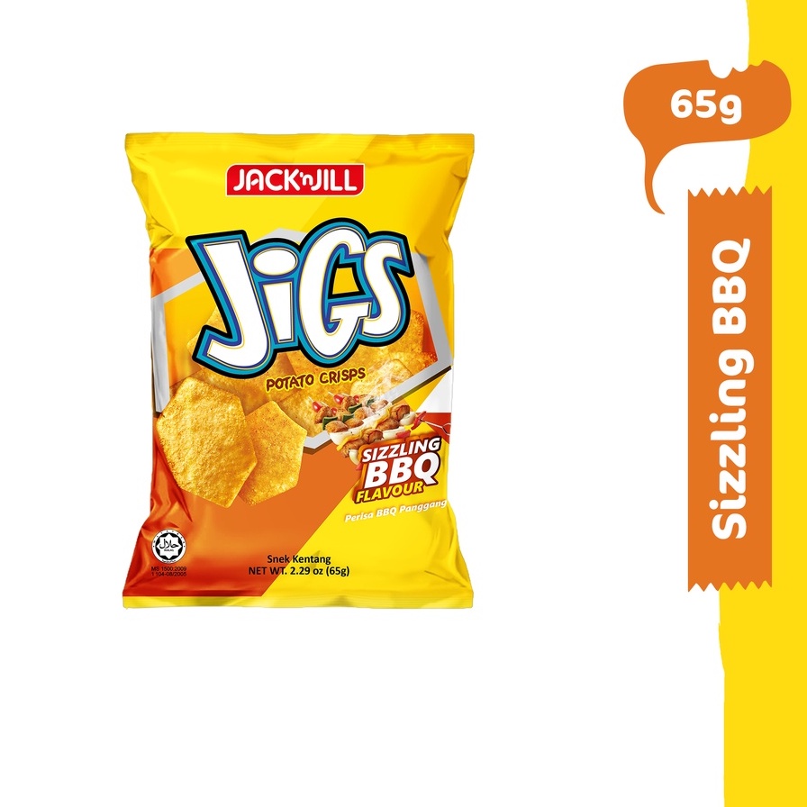 Jack ‘n Jill JIGS - Sizzling BBQ (60g) | Shopee Malaysia