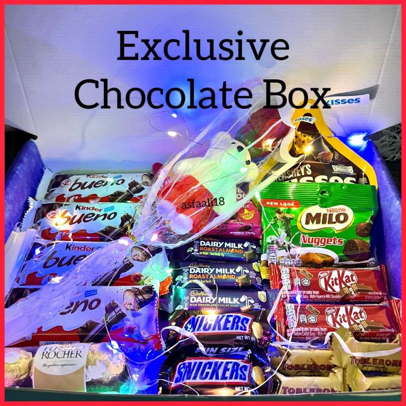 Gift box birthday Chocolate box surprise box coklat gift box coklat ...