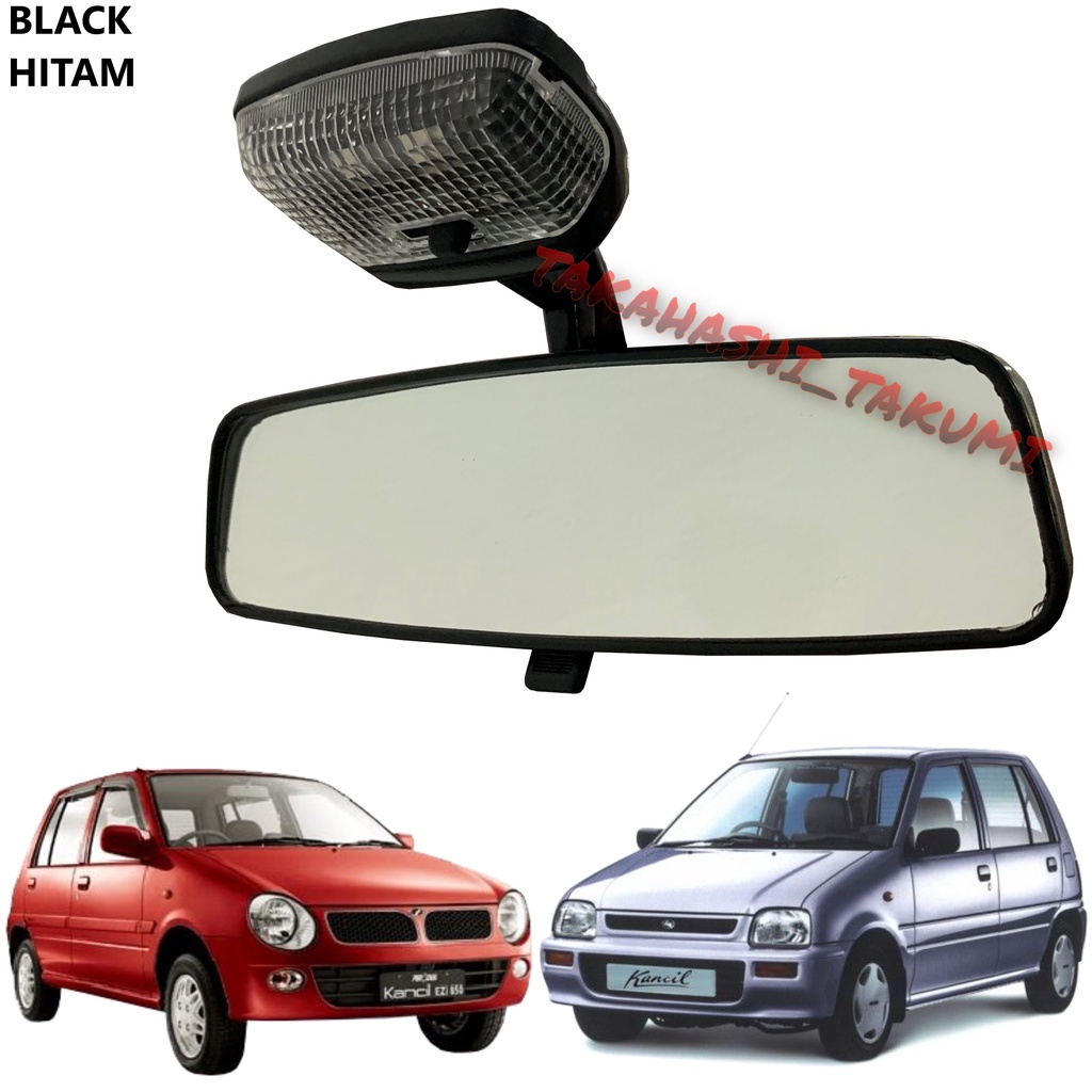 Perodua Kancil (Petak / Bulat) Front Roof Top Room Mirror With Dome ...