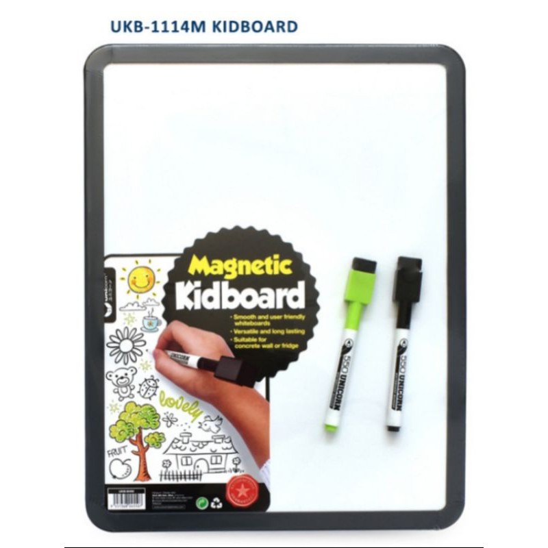 UNICORN KIDBOARD UKB-1114M (MAGNETIC WHITE BOARD) | Shopee Malaysia