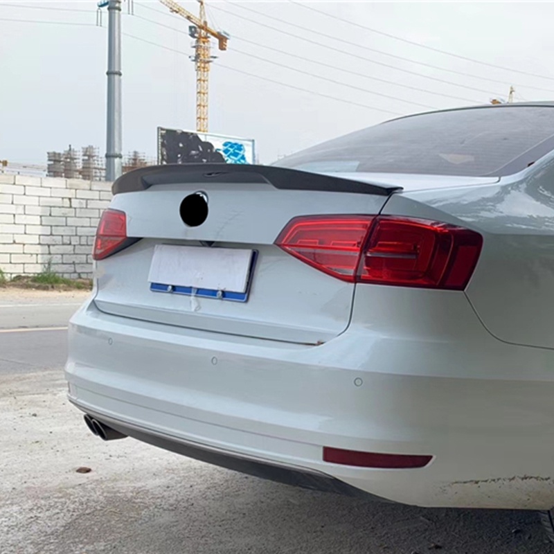 Use For Volkswagen Jetta Mk6 Spoiler 2012--2018 Year Real Glossy Carbon ...