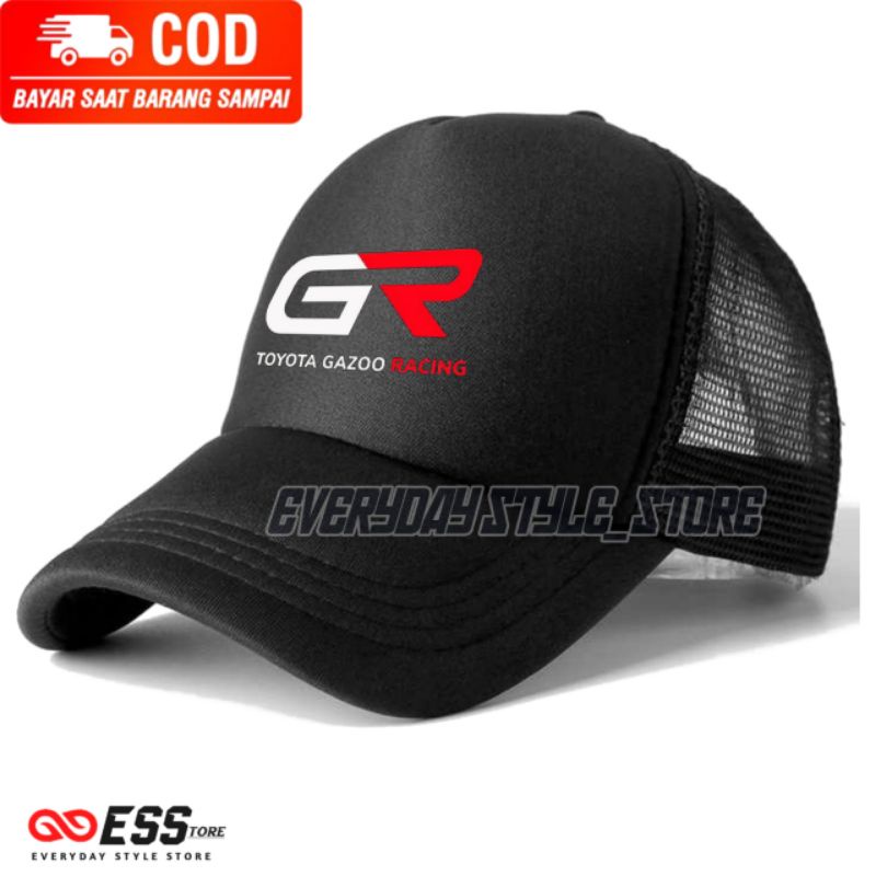 Toyota Gazoo Racing Trucker Hat/Premium Quality Net | Shopee Malaysia
