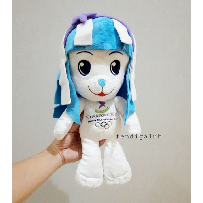 Merly Youth Olympic Games Singapore' 2010 Character Mascot Doll ...