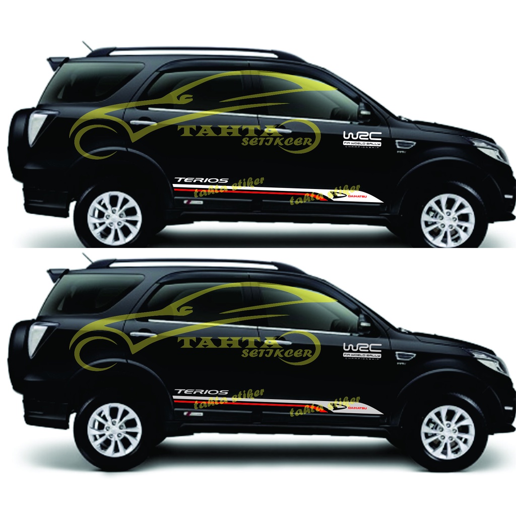 Car Sticker daihatsu terios stikecker cutting Car daihatsu terios list ...