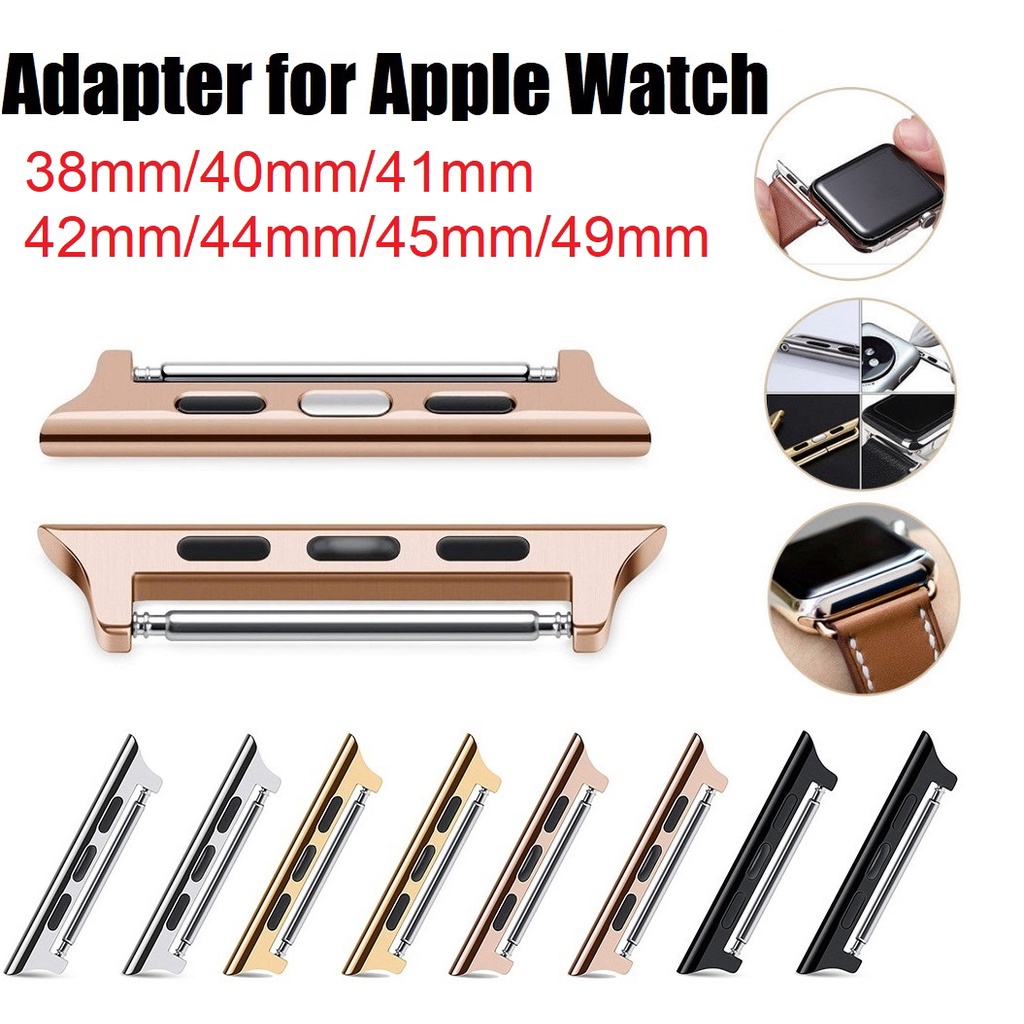 Connector Adapter For Apple Watch Strap Series 8 7 6 5 4 3 2 1 SE ,SE2 ...