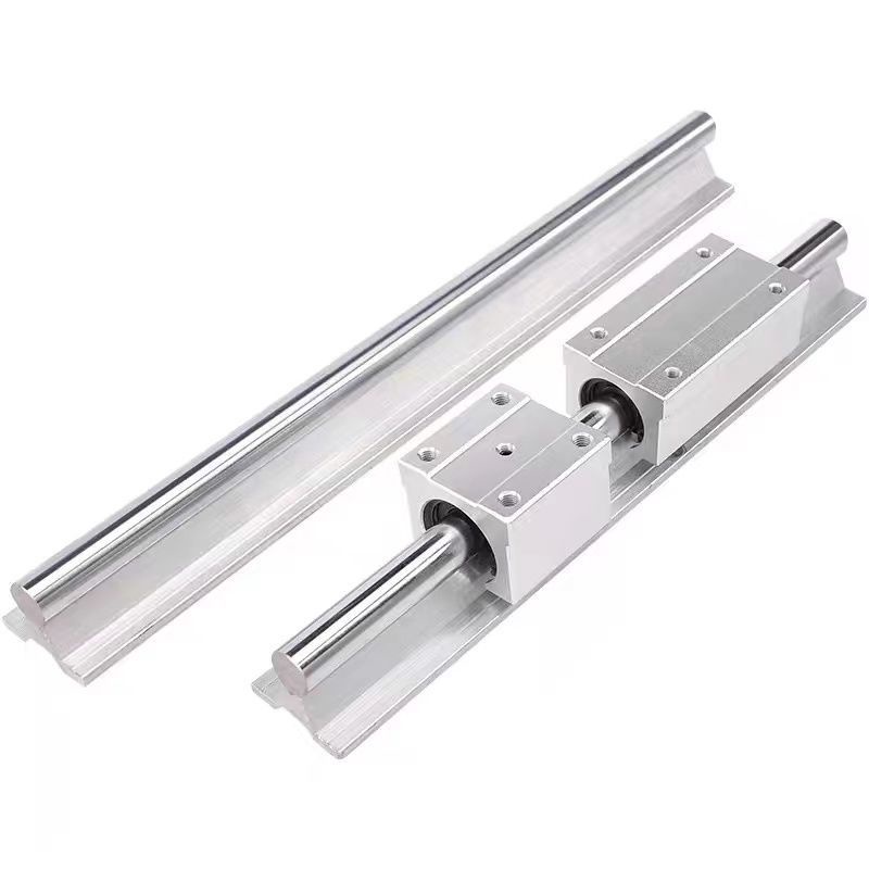 Linear Bearing with Aluminum Support Cylindrical Guide Rail Woodworking ...