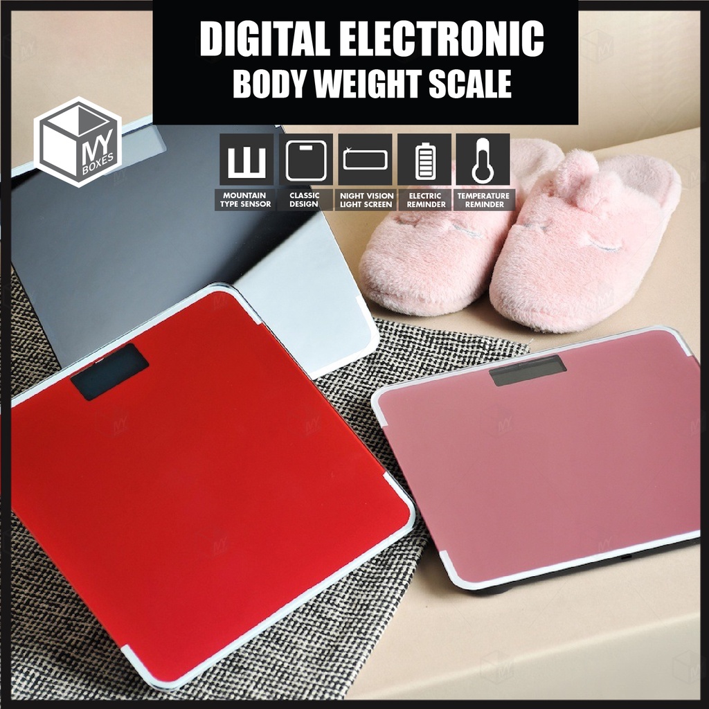 Supscale Digital Body Weight Scale Electronic Bathroom Weighing Glass ...