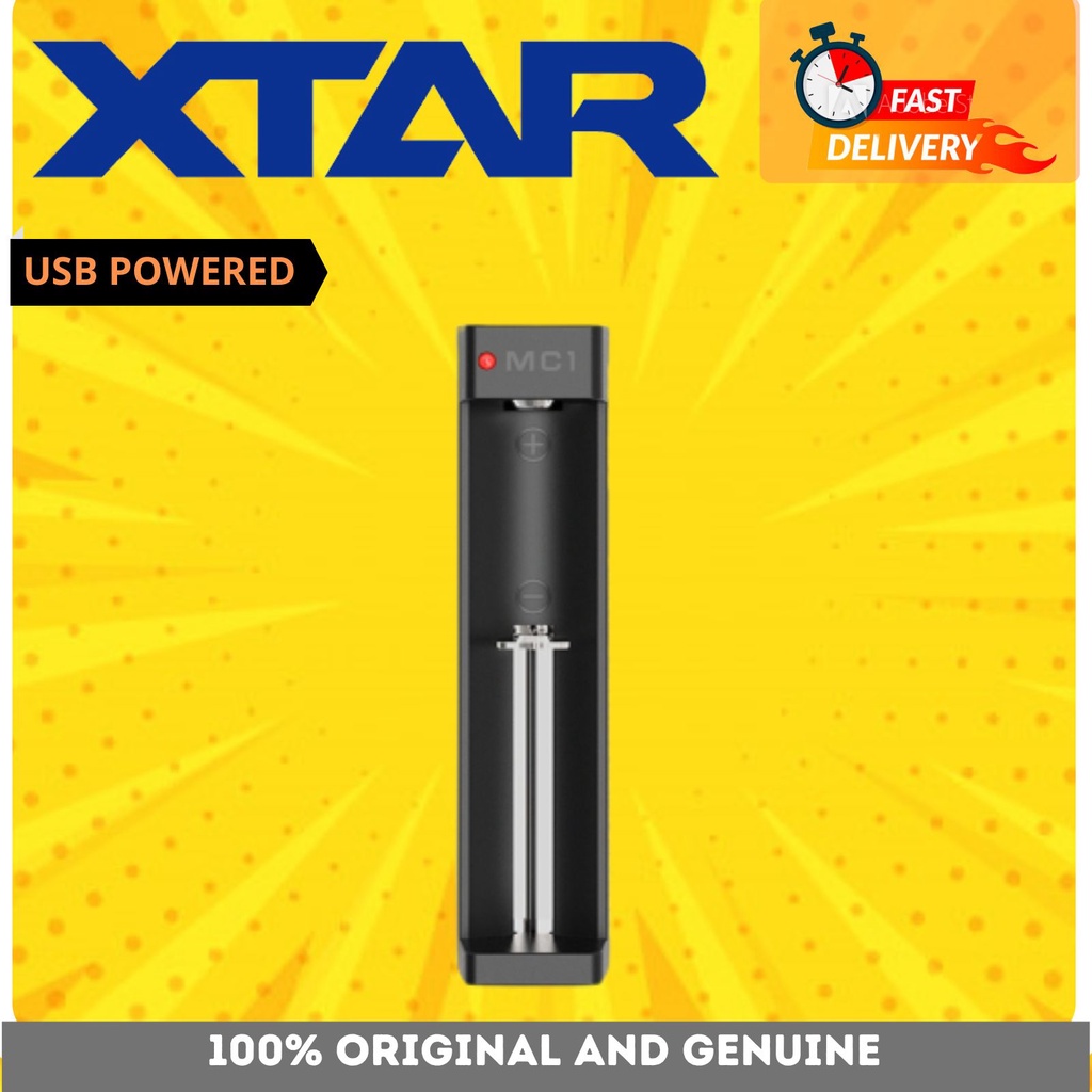 🔥100% ORIGINAL🔥 XTAR MC1 Charger Micro USB Powered | Shopee Malaysia