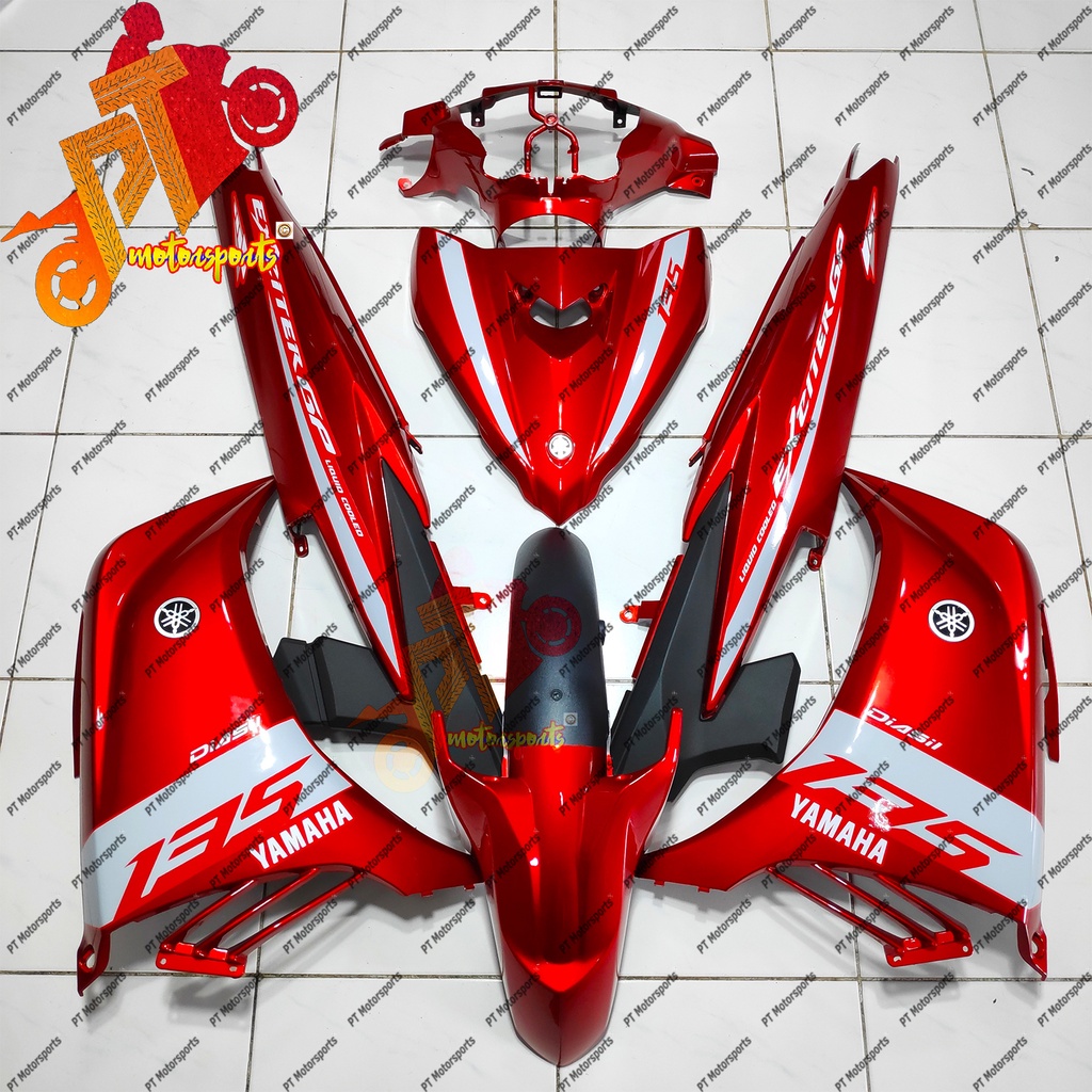 Yamaha LC 135 Cover Set Cyan Dpbmc Gp Blue Candy Red Sky Blue Nardo ...