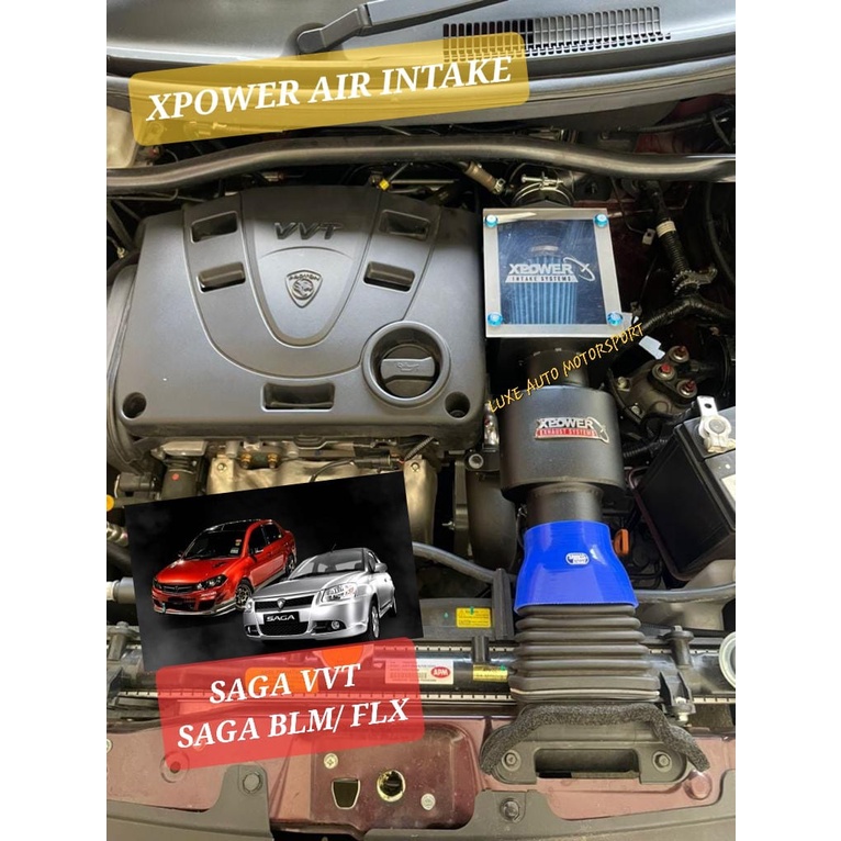 XPower AIR INTAKE Proton SAGA VVT SAGA BLM FL FLX New Air Intake ...