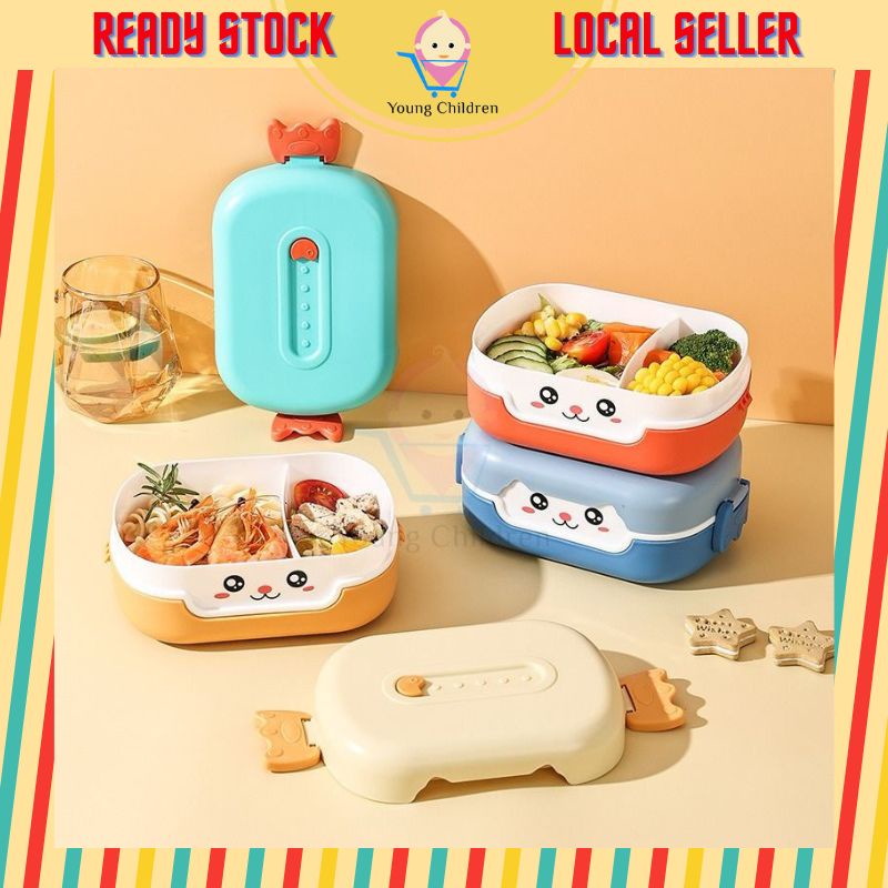 Baby Food Container Lunch Box Cute Cat Tupperware Lunch Box Bento Box ...