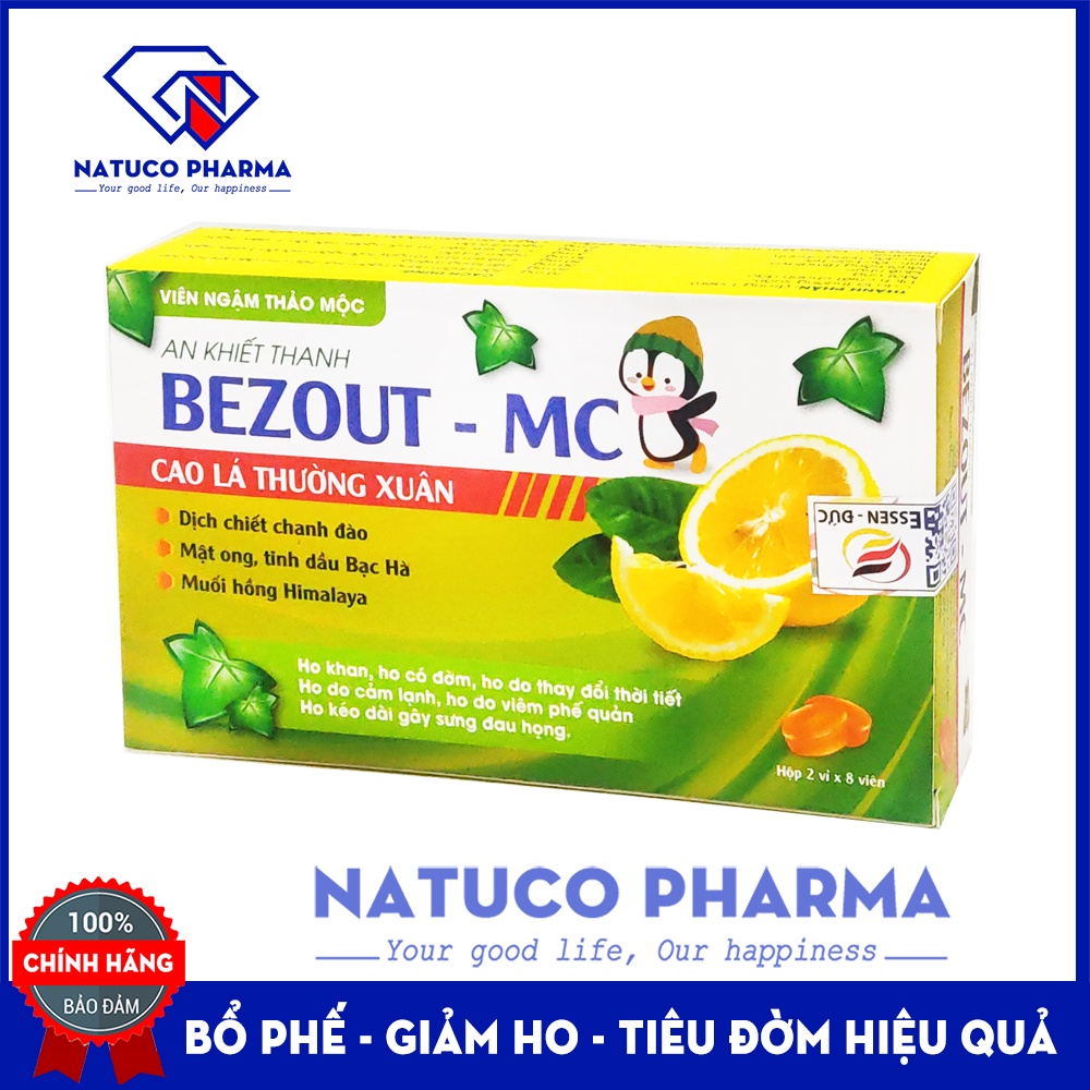 An Khiet Thanh Bezout MC cough lozenges - Ivy leaf extract helps ...