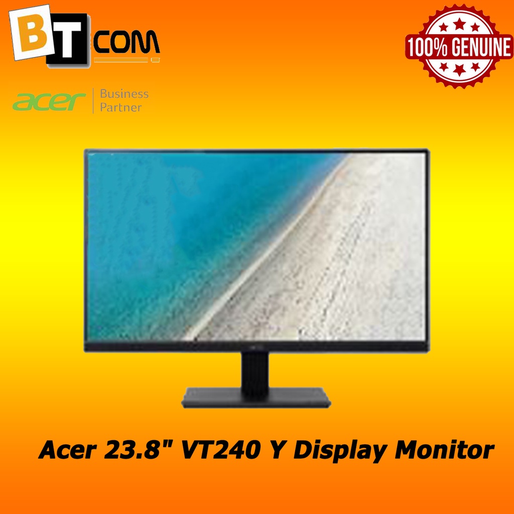 Acer 23.8" VT240 Y 10-point Touchscreen Display Monitor UM.QV0SM.004 | Shopee Malaysia
