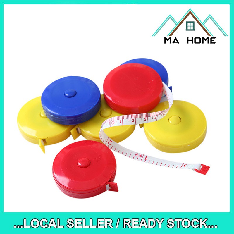 MA Home Retractable Body Measuring Ruler Portable Measuring Tape Soft ...