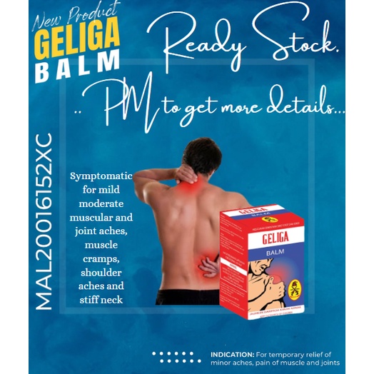GELIGA BALM CAP KRIS 20G | Shopee Malaysia