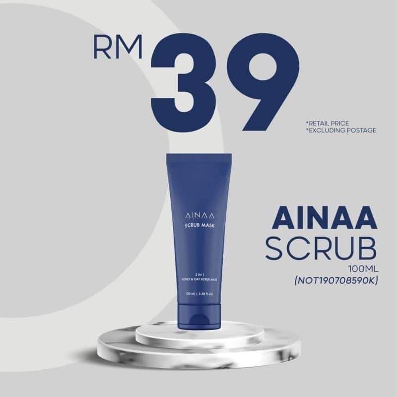 AINA BEAUTY SCRUB🔥ORIGINAL 💯‼️READY STOCK🔥🔥🔥 | Shopee Malaysia